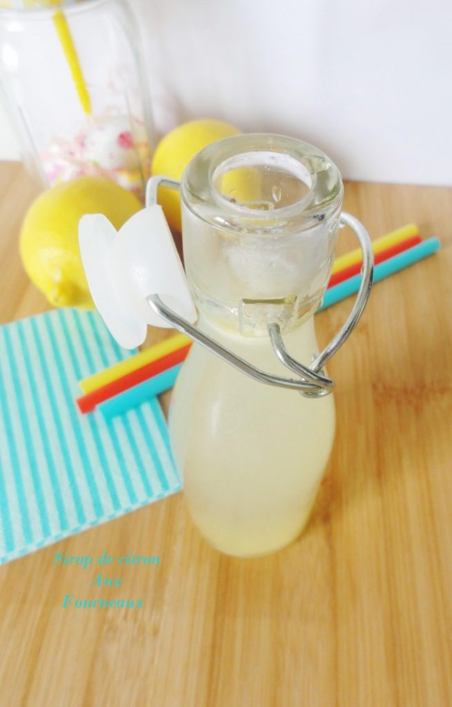 Sirop de citron maison | Aux Fourneaux