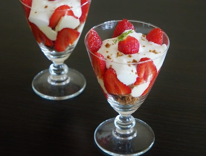 Dessert fraises mascarpone | Aux Fourneaux :Aux Fourneaux